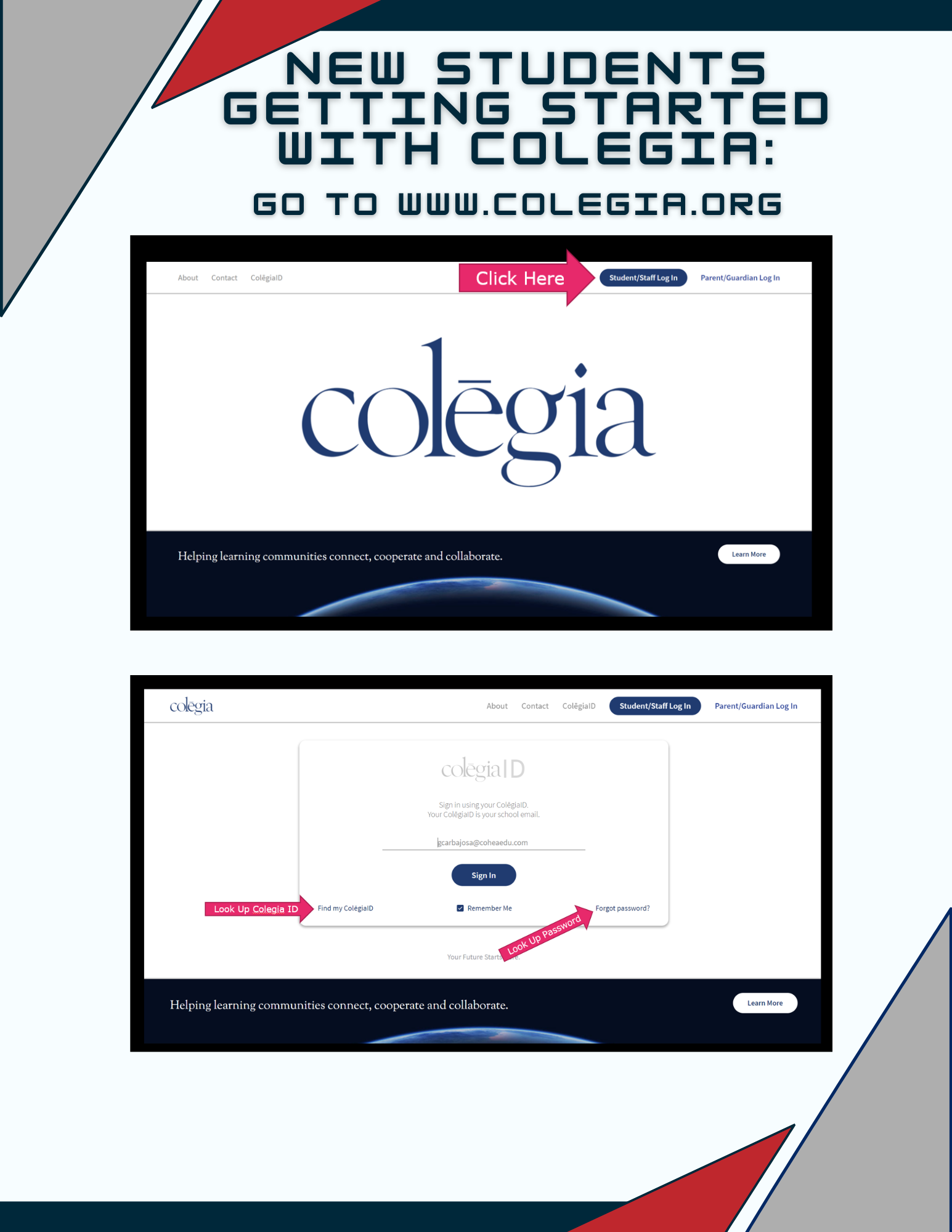 Colegia Information for Parents and Students